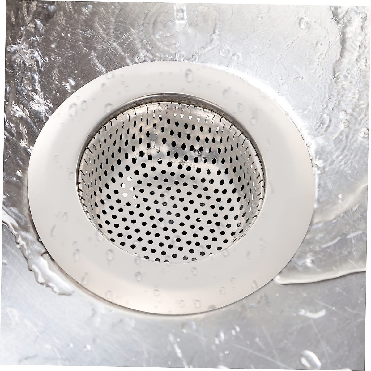 jojofuny 6 Pcs Sink Filter Kitchen Sink Strainer Anti-clogging Filter Tube Stops Sink Stopper Bath Drain Stopper Sink Drain Cover Sink Strainer Basket Kitchen Sink Drain Basket Large Plug