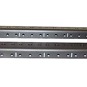 Reliable Hardware Company RH-8-SRR-A Rack Rail, Black