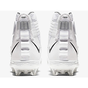 Nike Men's Force Savage Elite 2 Football Cleats, White | Black, 9