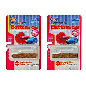 Hikari Betta Bio-Gold Baby Pellets - Pack of 2 - 0.09 oz each
