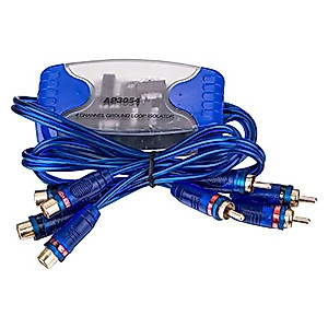Four Channel Ground Loop Isolator Audio Noise Filter 4 RCA AP3054