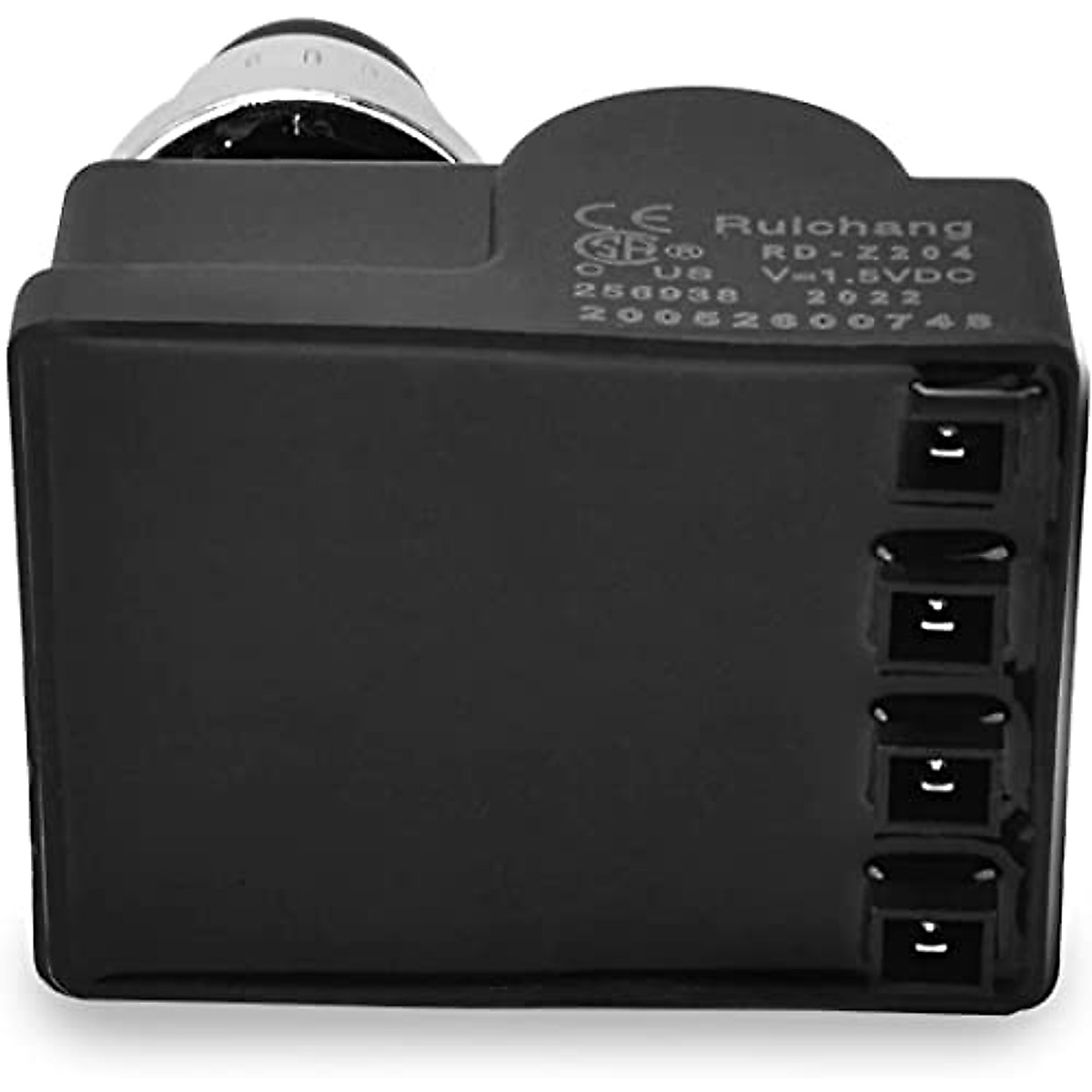 onlyfire 14451 Universal Electric Silver Push Button Igniter BBQ Replacement for Gas Grill by Brinkmann, Grillmaster, Brinkmann, Grillware, Jenn Air, and Others