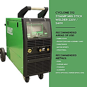 Everlast CYCLONE 312 315amp MIG STICK Welder 220v / 240v