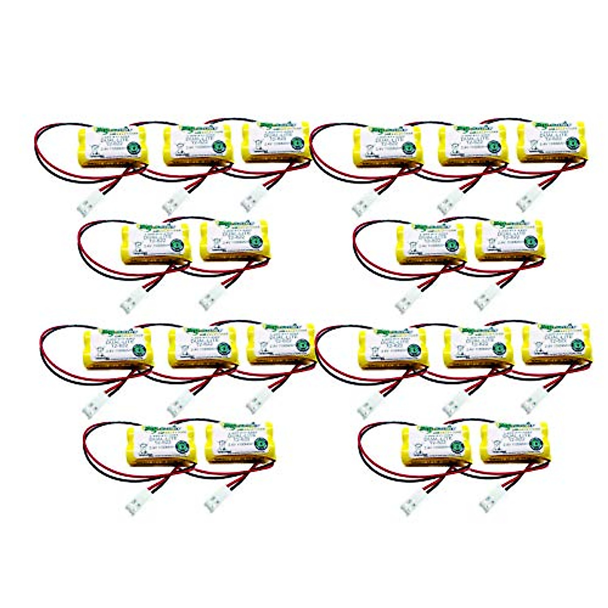 20PC Dual-Lite 12-822,012-0822,12-822E Replacement Battery