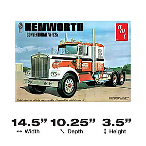 AMT Kenworth W925 Conventional 1:25 Scale Model Kit (AMT1021)