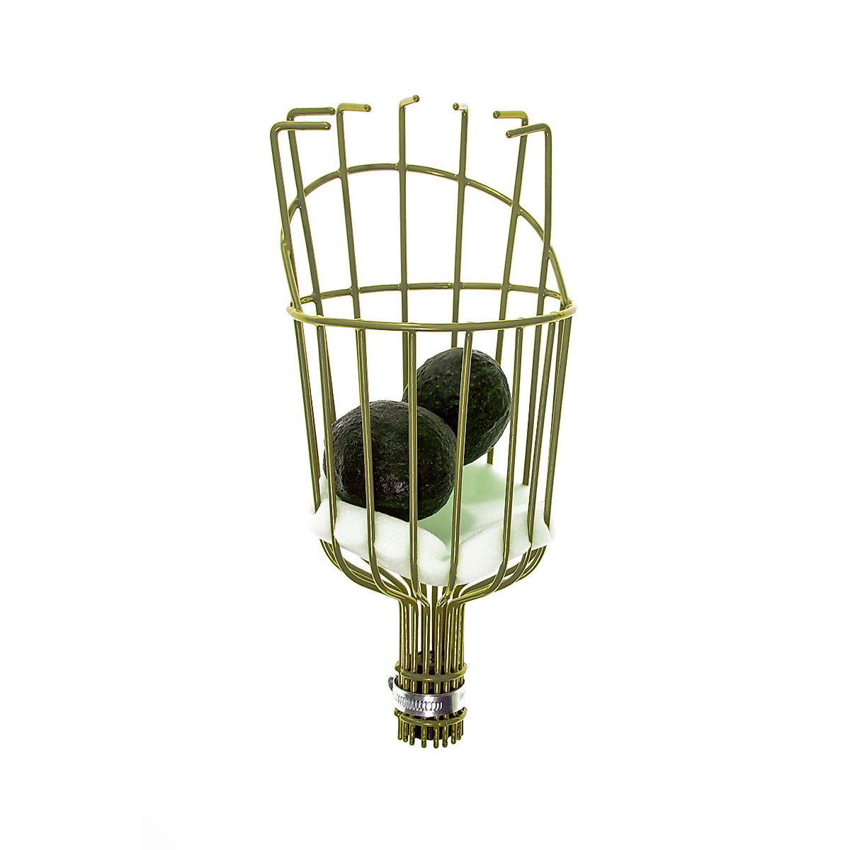 DOCAZOO DocaPole Fruit Picker Basket Attachment: Twist-On Perfect Fruit Picking Tool for Gathering Apple, Avocados, and Other Fruits