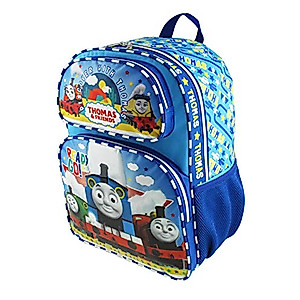 ARDOUR VAN GenericJINCHENG YSECTL Thomas & Friends Full Size 16 inch Deluxe Backpack with Matching Insulated Lunch Box