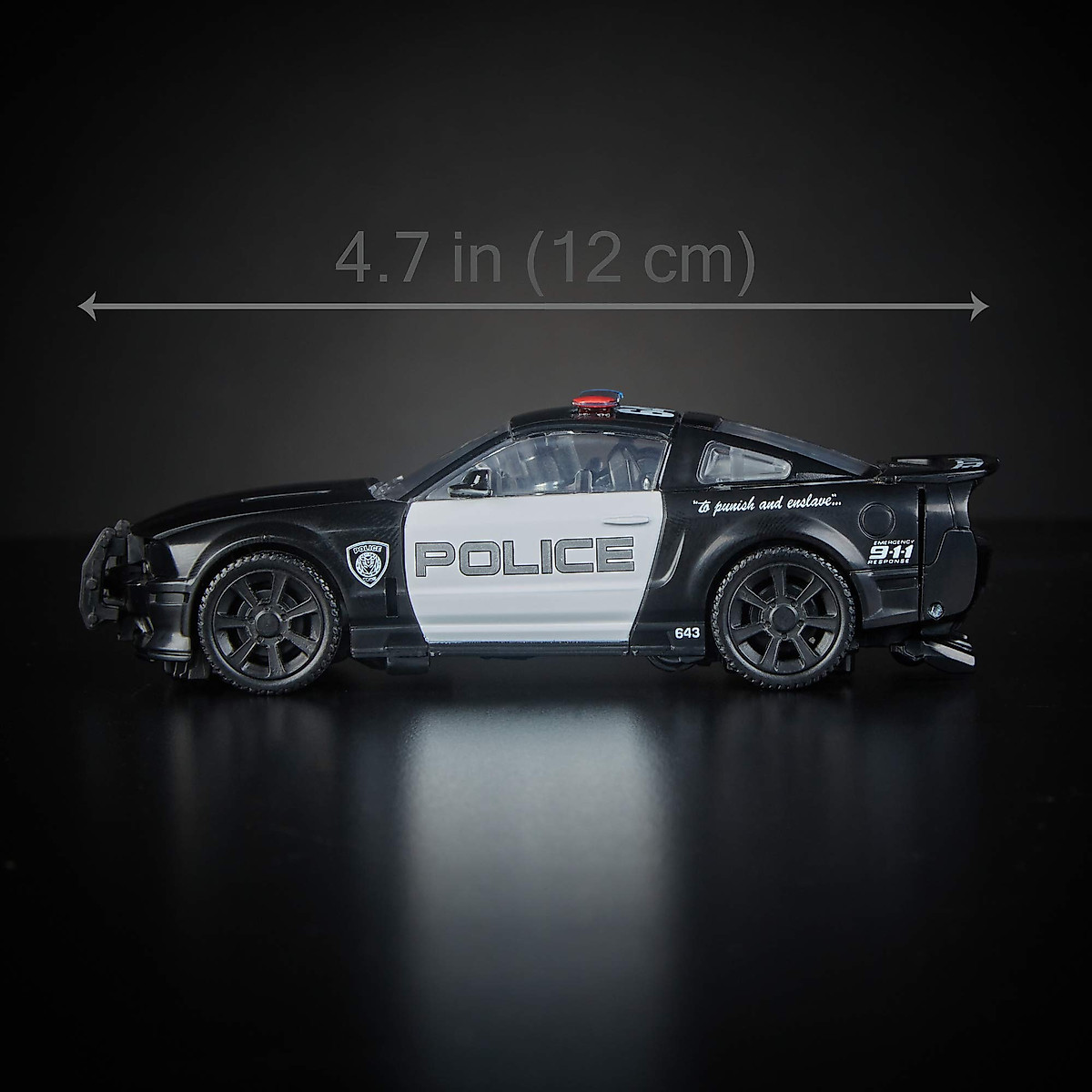 Transformers Studio Series 28 Deluxe Class Movie 1 Barricade Action Figure