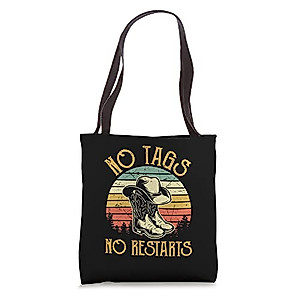 Line Dancing Shirts Dance Dancer Gifts No Tags No Restarts Tote Bag