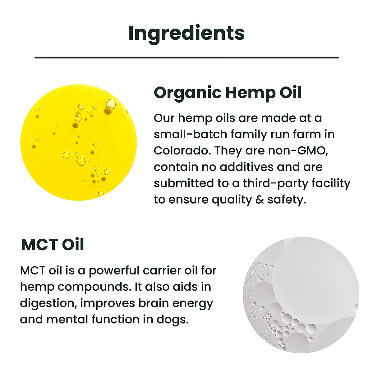 Lolahemp Hemp Oil for Dogs & Cats - Made in USA at Family Farm - Natural Hemp Oil for Joint Support, Promoting Mobility, Relieving Discomfort and Calming Supplement for Promoting Relaxation