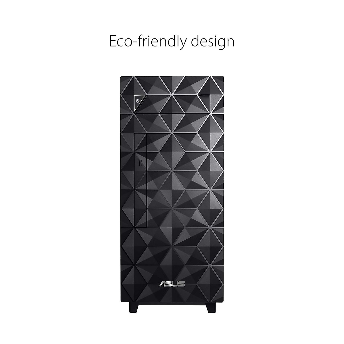 ASUS Desktop S300, Intel Core i5-10400 Processor, 16GB DDR4 RAM, 512GB PCIe SSD, DVD Drive, Windows 10 Home, Wired Keyboard & Mouse Included, Black, S300MA-DH501