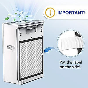 G3 Air Purifier Replacement Filter for AMEIFU, Compatible with AMEIFU G3 (Sferf-30) Air Purifier and VEWIOR A3 Air Purifier filter 3-IN-1 H13 True HEPA, 2 Pack