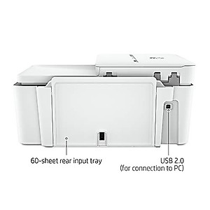 HP DeskJet Plus 4155 Wireless All-in-One Printer, Mobile Print, Scan & Copy, HP Instant Ink Ready, Auto Document Feeder, Works with Alexa (3XV13A)