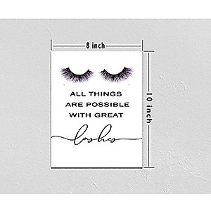 Lash out,Eyelashes Prints Set,Set Of 3,Lashes Print,Lash Decor,Beauty Salon Decor,Lashes Studio,Lash room decor,My life may not be perfect 8X10inch Noframed