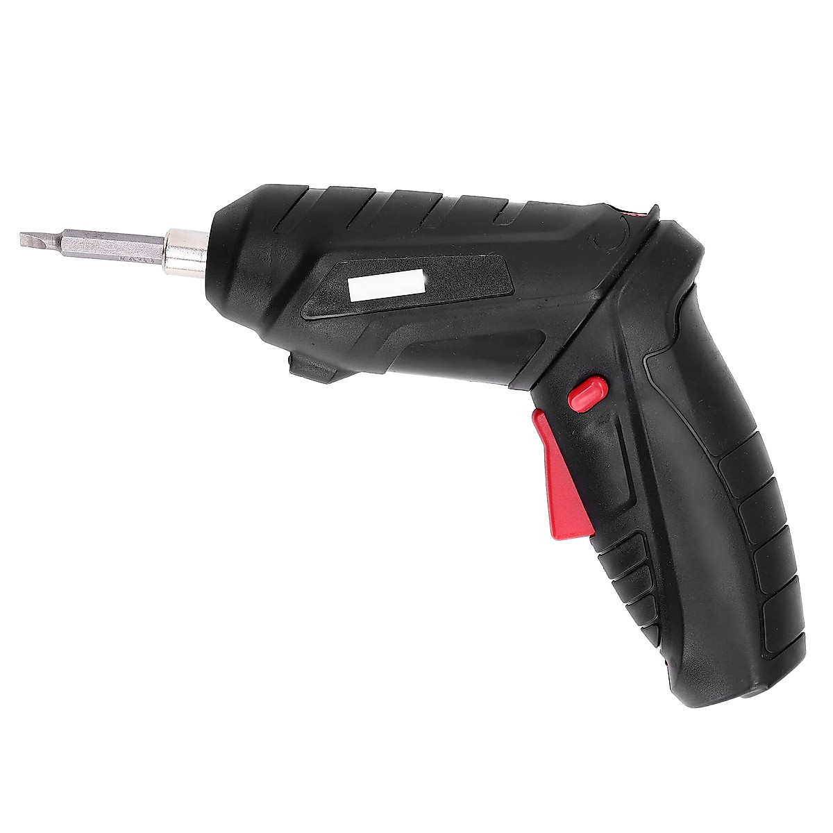 Cordless Screwdriver,Small Electric Screwdriver with 2pcs Bit Tool Set Kit,3N·m High Torsion and 180rpm High Speed Power Screwdriver,for Drilling Punching Screwing Repair(Black)