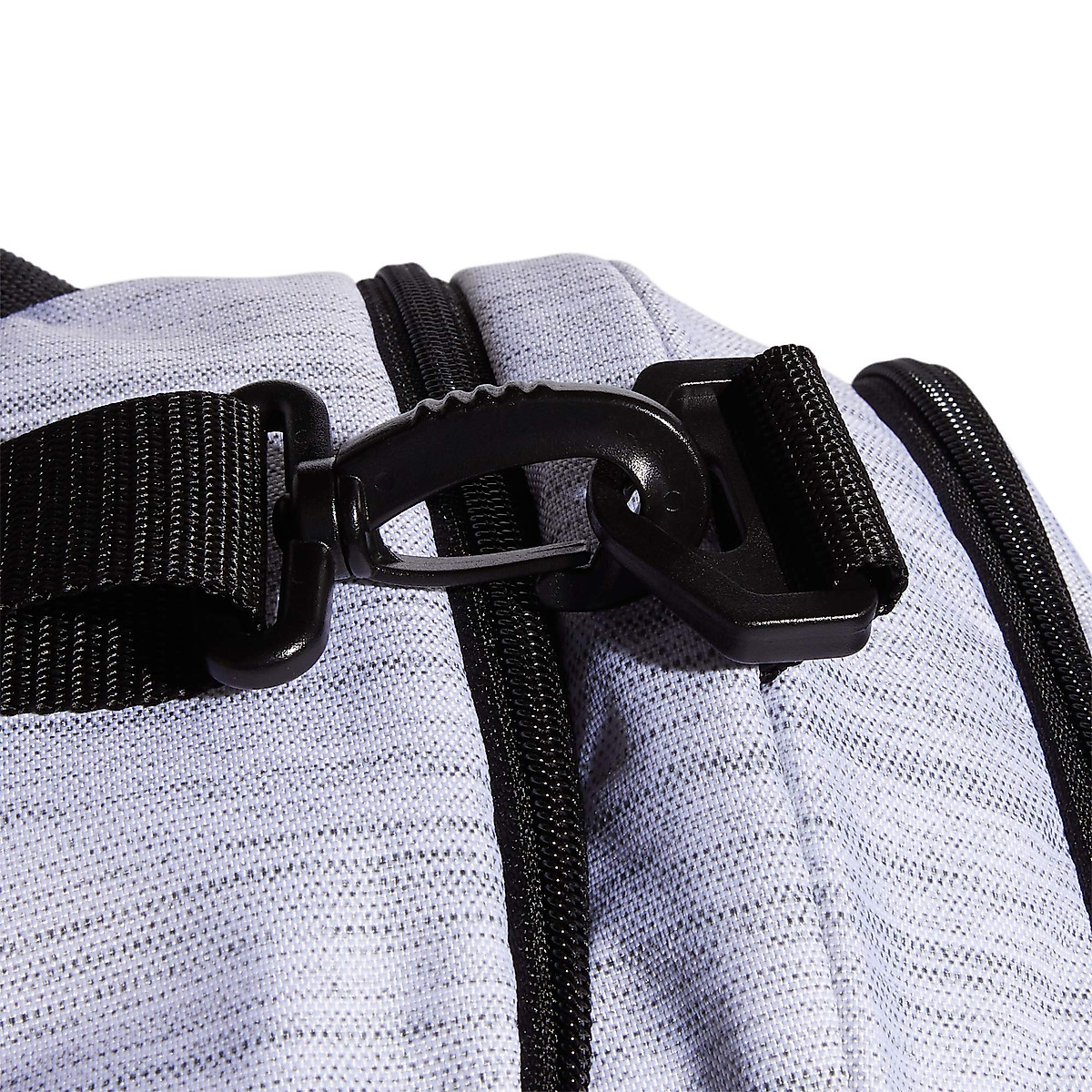 adidas Unisex Defender 4 Small Duffel Bag, Two Tone White/Black, One Size