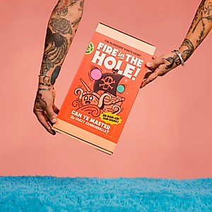 Fire in The Hole! The Pirate Adventure Board Game for the Whole Family. Sustainable Tabletop Strategy Game for Kids, Adults, Halloween, Christmas, Thanksgiving, Birthdays, Game Night Gift, 2 4 Players