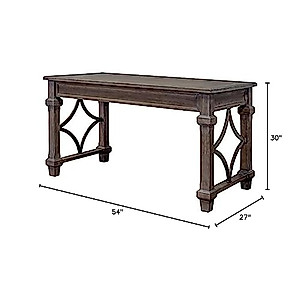 Martin Furniture Writing Desk, Weathered Dove