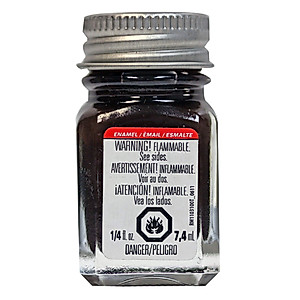 Testors 1183TT Rubber Enamel Paint 1/4 oz Flat