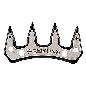 NC Sheep Shears Blades Sheep Clippers 13 Tooth Livestock Electric Sheep Shearing Replacement Blades Wool Comb Cutter Goats Clipper Scissors Blade for Sheep Alpacas Goats (Straight, 13 Tooth)