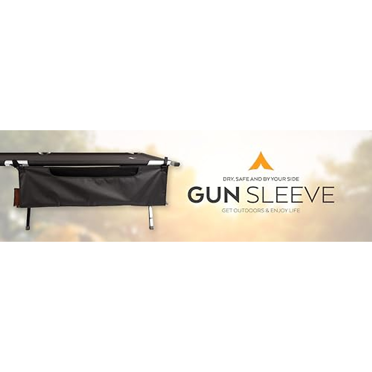 TETON Sports Cot Gun Sleeve; Secure Storage for your Rifle or Shotgun; Perfect Companion to the TETON Sports Camping Cots; Finally, a Cot Organizer for Your Gun; A Hunter’s Must Have