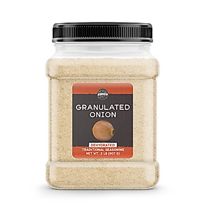 Birch & Meadow 2 lb of Granulated Onion, Kitchen Staple, Dehydrated Seasoning