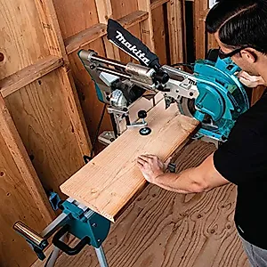 Makita LS1219LX 12" Dual-Bevel Sliding Compound Miter Saw with Laser and Stand
