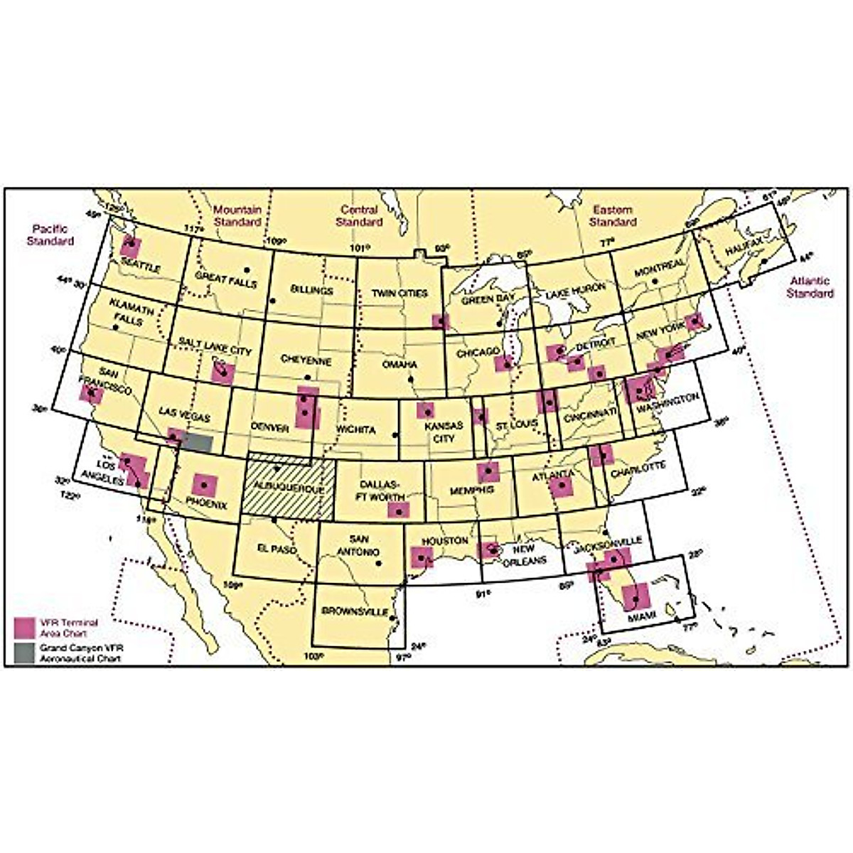 FAA Chart: VFR Sectional GREEN BAY SGB (Current Edition)