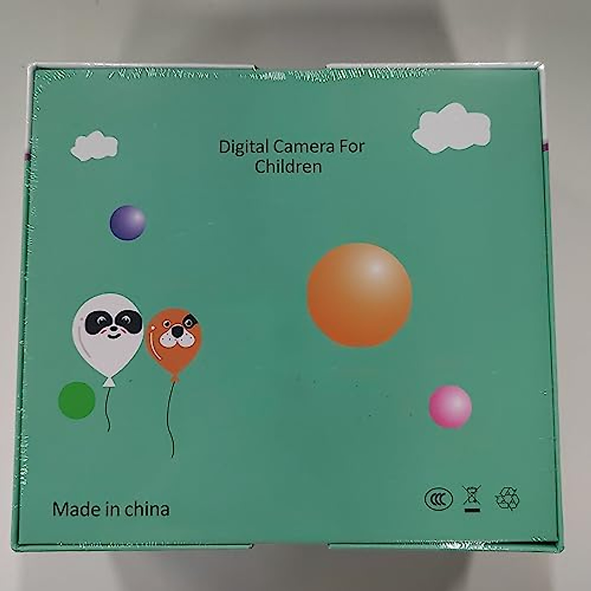 Ainiv Kids Selfie Camera with Unicorn Silicone Cover, Digital Camera with Photo Stickers and Puzzle Games, Boys and Girls Gifts, with 32GB SD Card, IPS Screen 1080P Video Camcorder - Blue