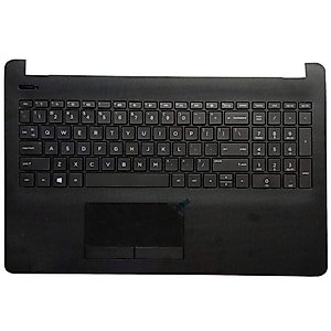 Laptop Replacement Keyboard Fit HP Pavilion 15-BS000 15-BS100 15-BS500 15-BS600 15-BS0XX 15-BS061ST 15-BS062ST US Layout with C Shell TouchPad