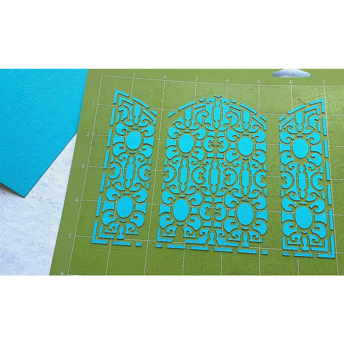 Colorplan Turquoise Blue Cardstock Paper - 8.5 X 11 Inch Premium Matte 100 Lb. Heavyweight - 25 Sheets from Cardstock Warehouse