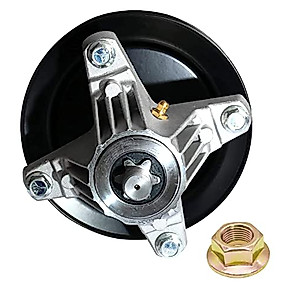 G.Times 6.3" Dia Pulley Blade Spindle Assembly Replaces 618-04822 918-04889 918-04822B 918-04950 mounting Hardware is Included