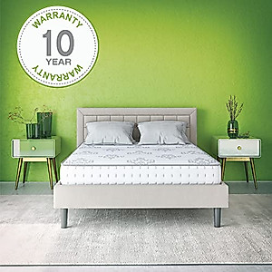 Classic Brands Decker Memory Foam and Innerspring Hybrid 10-Inch Mattress | Bed-in-a-Box Queen