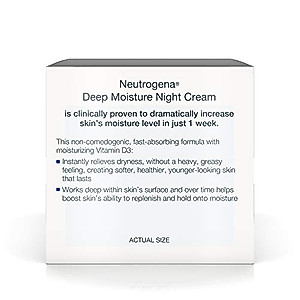 Neutrogena Deep Moisture Night, 2.25 Ounce