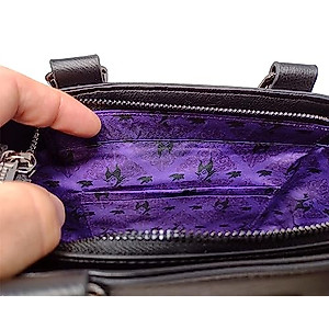 Loungefly Disney Maleficent Sleeping Beauty Crossbody Satchel Handbag Purse