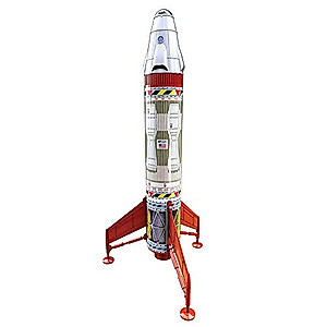 Estes Destination Mars Colonizer Model Rocket Starter Set - Includes Rocket Kit (Beginner Skill Level), Launch Pad/ Controller, Glue, Four AA Batteries, and Two Engines