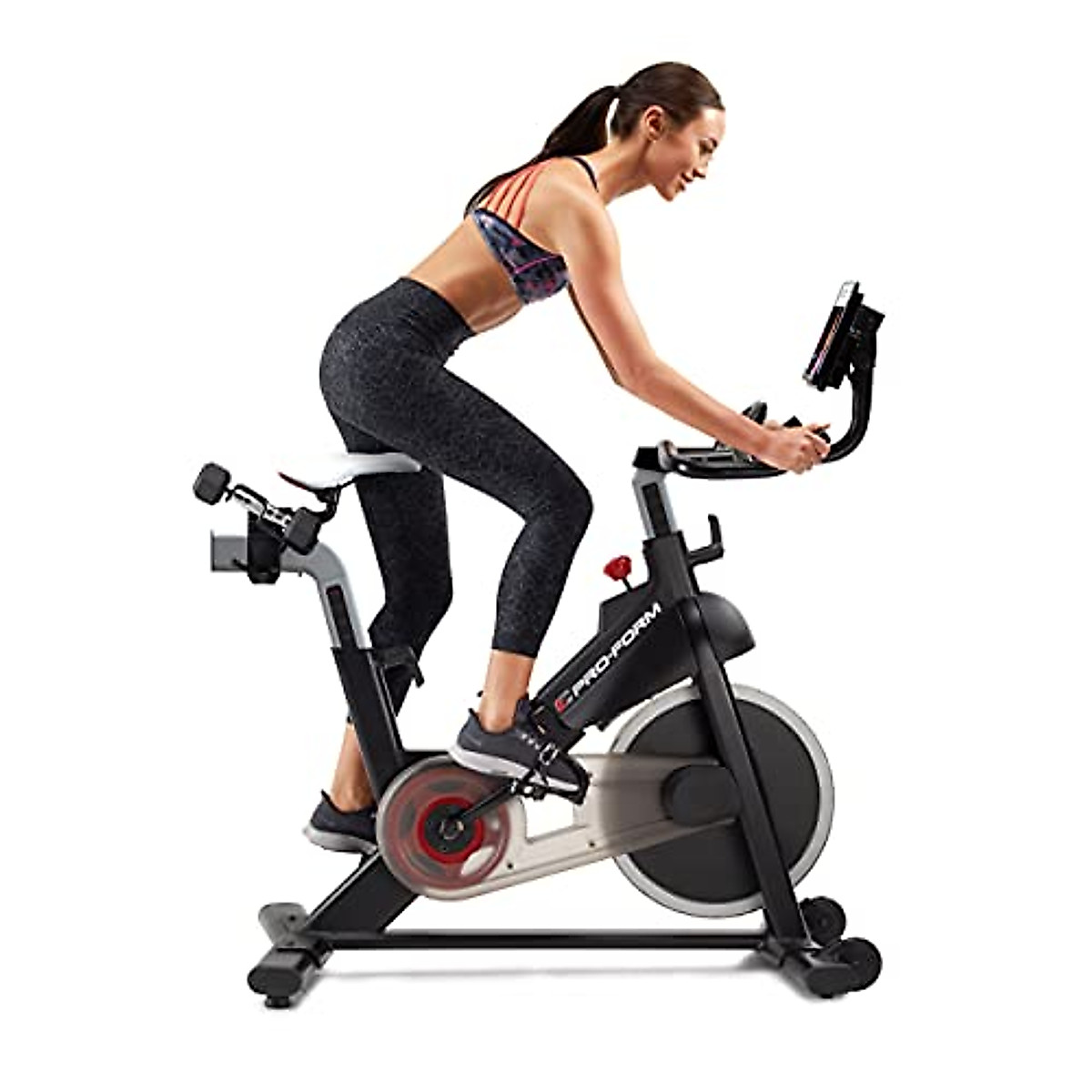 ProForm Carbon CX Smart Exercise Bike with 3 Lb. Dumbbell Set and 30-Day All-Access iFIT Membership