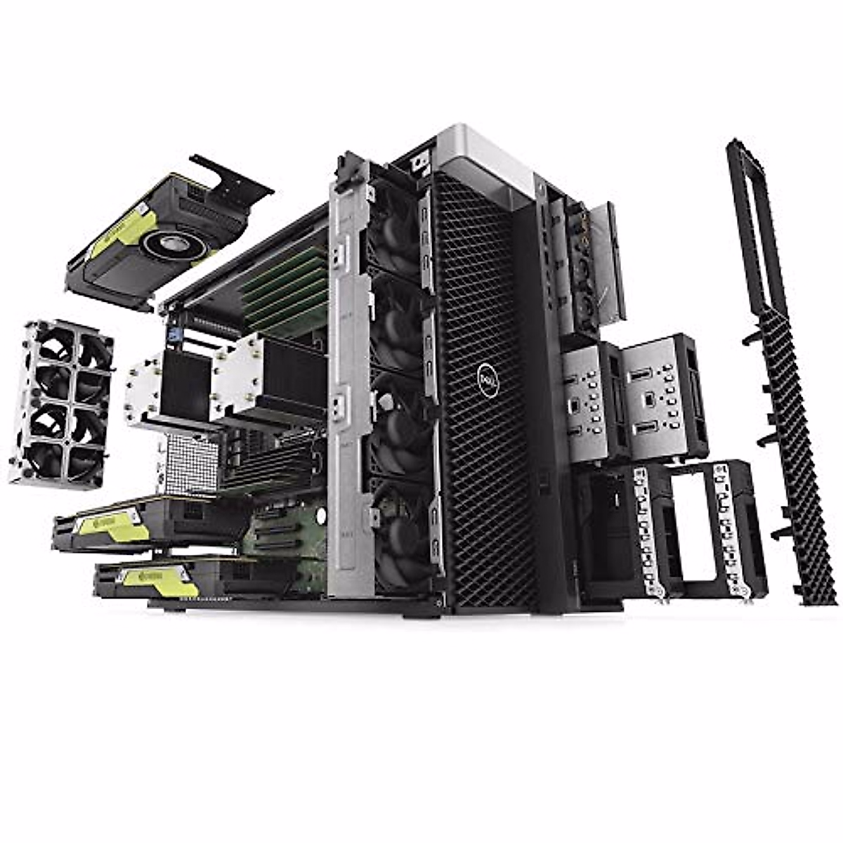 Dell Precision T7920 Silver 4114 10C 2.2Ghz 32GB 2TB NVS310 Win 10 (Renewed)