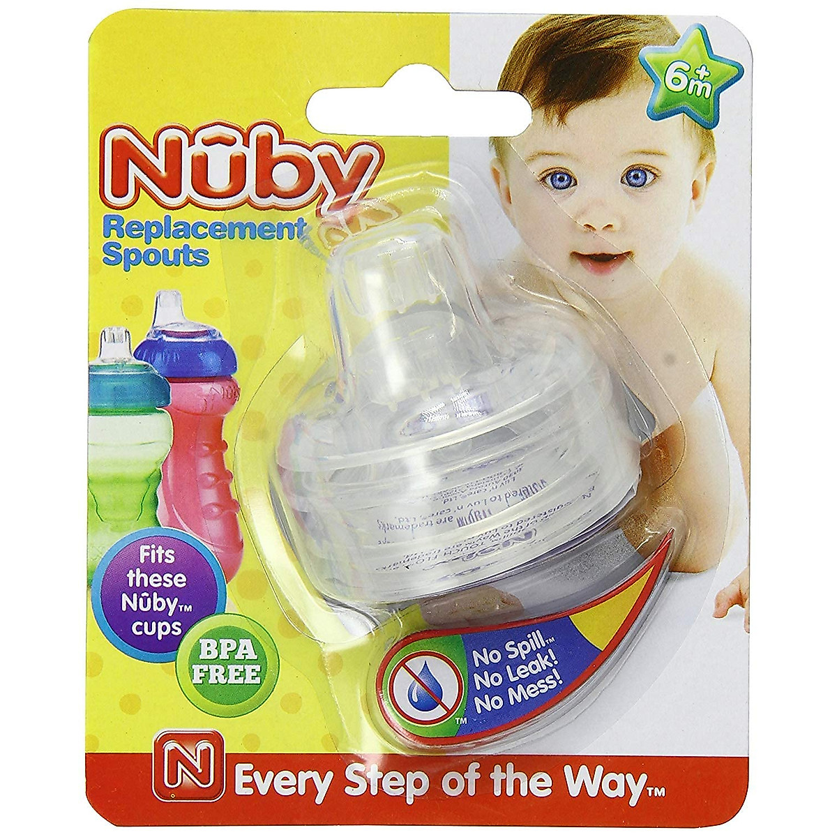 Nuby Sippy Gripper Cup Replacement Spouts