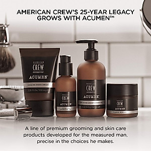 American Crew Shave Cream for Men, Soothing Cream Formulated with Bisabolol for Smooth, Fresh Skin, 3.3 Fl Oz