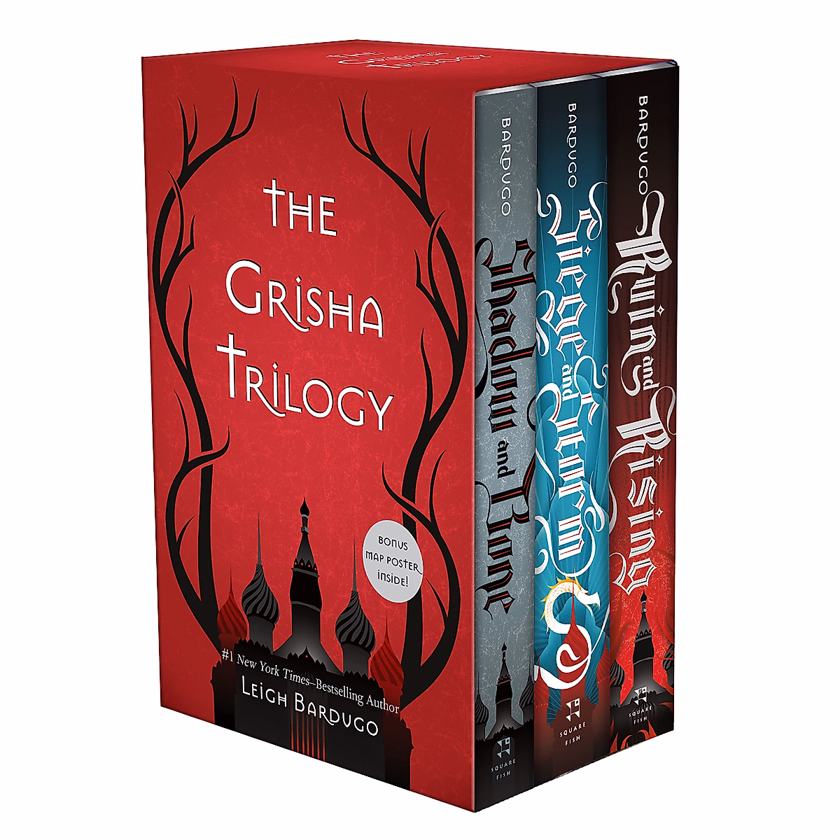The Grisha Trilogy Boxed Set: Shadow and Bone, Siege and Storm, Ruin and Rising (The Shadow and Bone Trilogy)