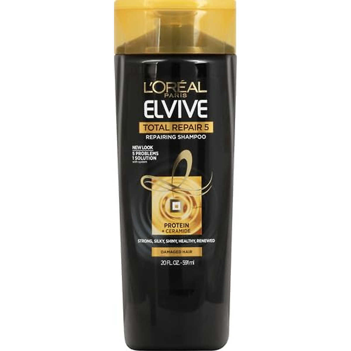 L'Oreal Paris Elvive Total Repair 5 Repairing Shampoo, 20 Fl Oz (Packaging May Vary)