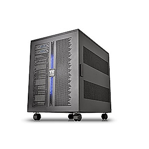 Thermaltake Core W200 Dual System Capable Extreme Water Cooling XL-ATX Fully Modular/Dismantle Stackable Tt Certified Super Tower Computer Case CA-1F5-00F1WN-00 Black