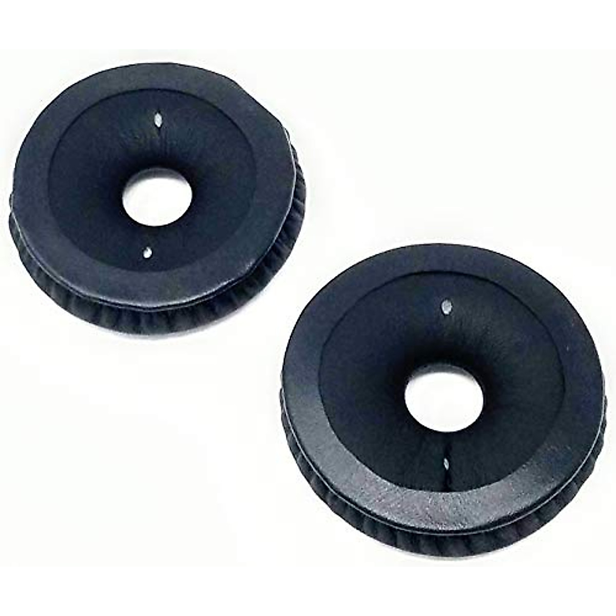 Compete Audio - Replacement TLX80 Ear Pads - for Telex Airman 850 Aviation Pilot Headset - Comfortable Leatherette Gel Ear Cushions/Ear Seals - 60mm Diameter - 1 Pair