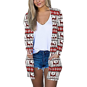 Black Knit Cardigan for Women Womens Sweaters Cardigan Leopard Print Cardigan for Women Womens Short Sleeve Sweaters Amazon Coupons and Promo Codes Womens Summer Tops Clearance Todays Womens Fashion