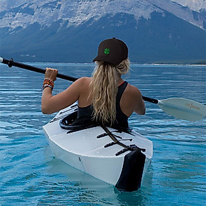 Four Leaf Shamrock Clover Irish Ireland St Patricks Patty Flexfit Adult Pro-Formance Branded Hat Black Large/X-Large