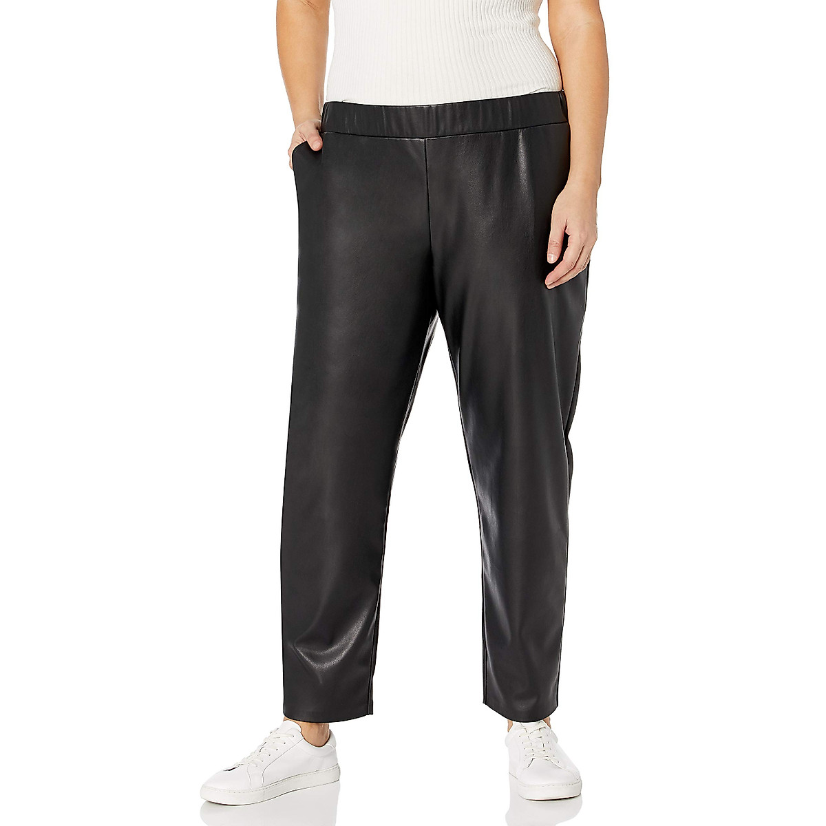 The Drop Women's @lisadnyc Slim Pull-On Jogger, Black, S