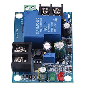12V/24V/36V/48V Control Module, 30A Automatic Battery Charger Charging Controller Battery Charging Protection Module(12V)
