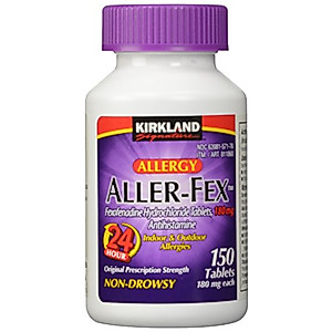 Kirkland Signature Aller-Fex , 180 mg 150 Tablets