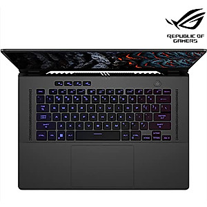 ASUS - ROG Zephyrus 15.6" WQHD 165Hz Gaming Laptop-AMD Ryzen 9 6900HS- NVIDIA GeForce RTX 3060-DDR5 Memory, PCIe SSD – with HDMI Cable (40GB RAM | 2TB PCIe SSD)